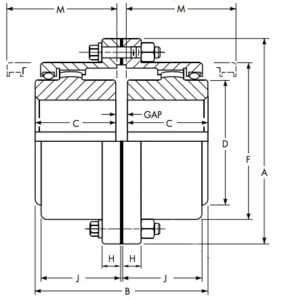 Acoplamiento Falk con engranaje 1020G20 - Equisum